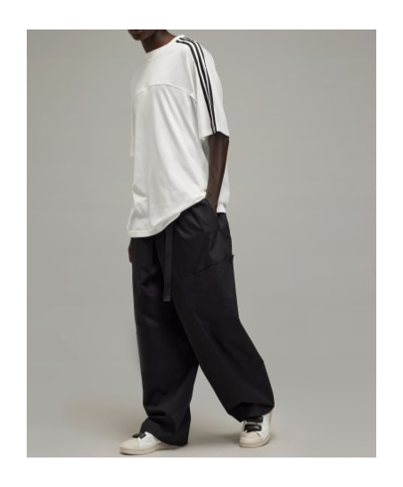 Y3 Y-3 3-Striped Short Sleeved T-Shirt